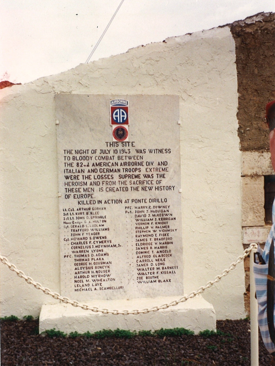 Part 7: Art Gorham–The battles near Ponte Dirillo « Bruce B.G. Clarke